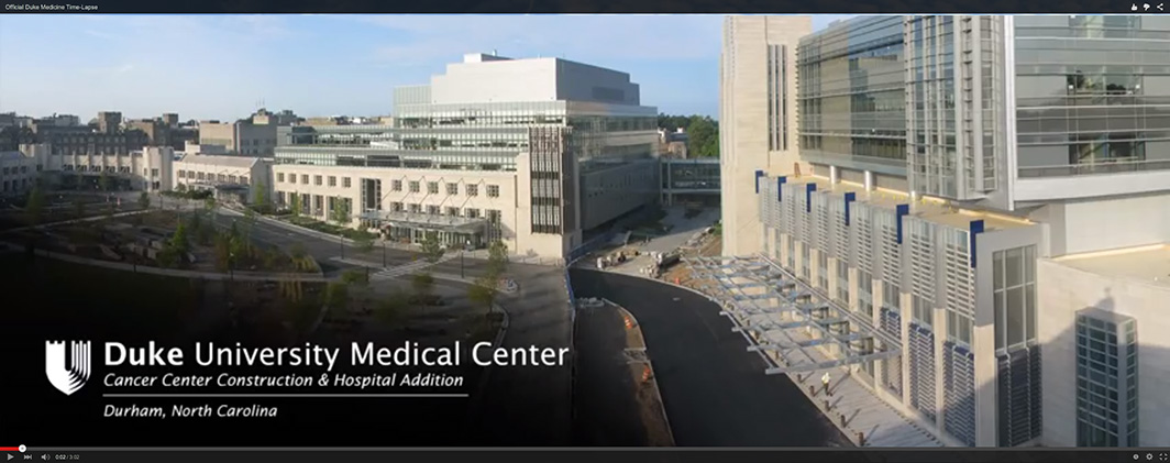 Time-Lapse of Duke University Medical Center