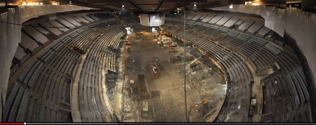 Time-Lapse of Madison Square Garden Transformation